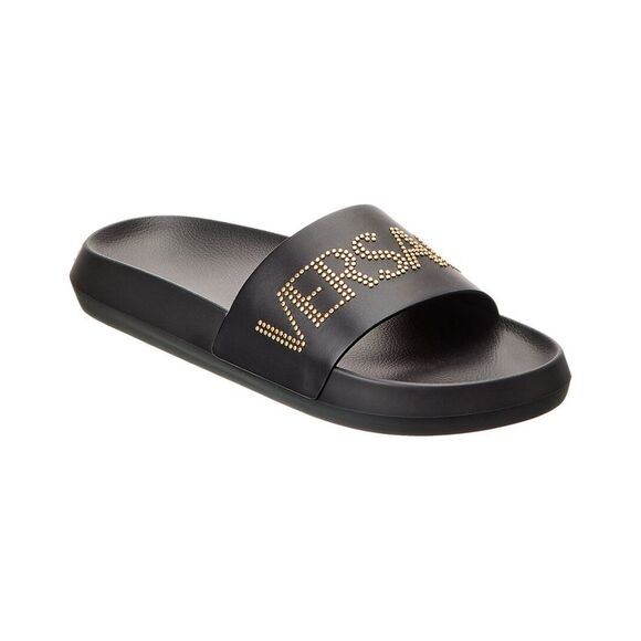 Versace | Shoes | Versace Logo Slide | Poshmark